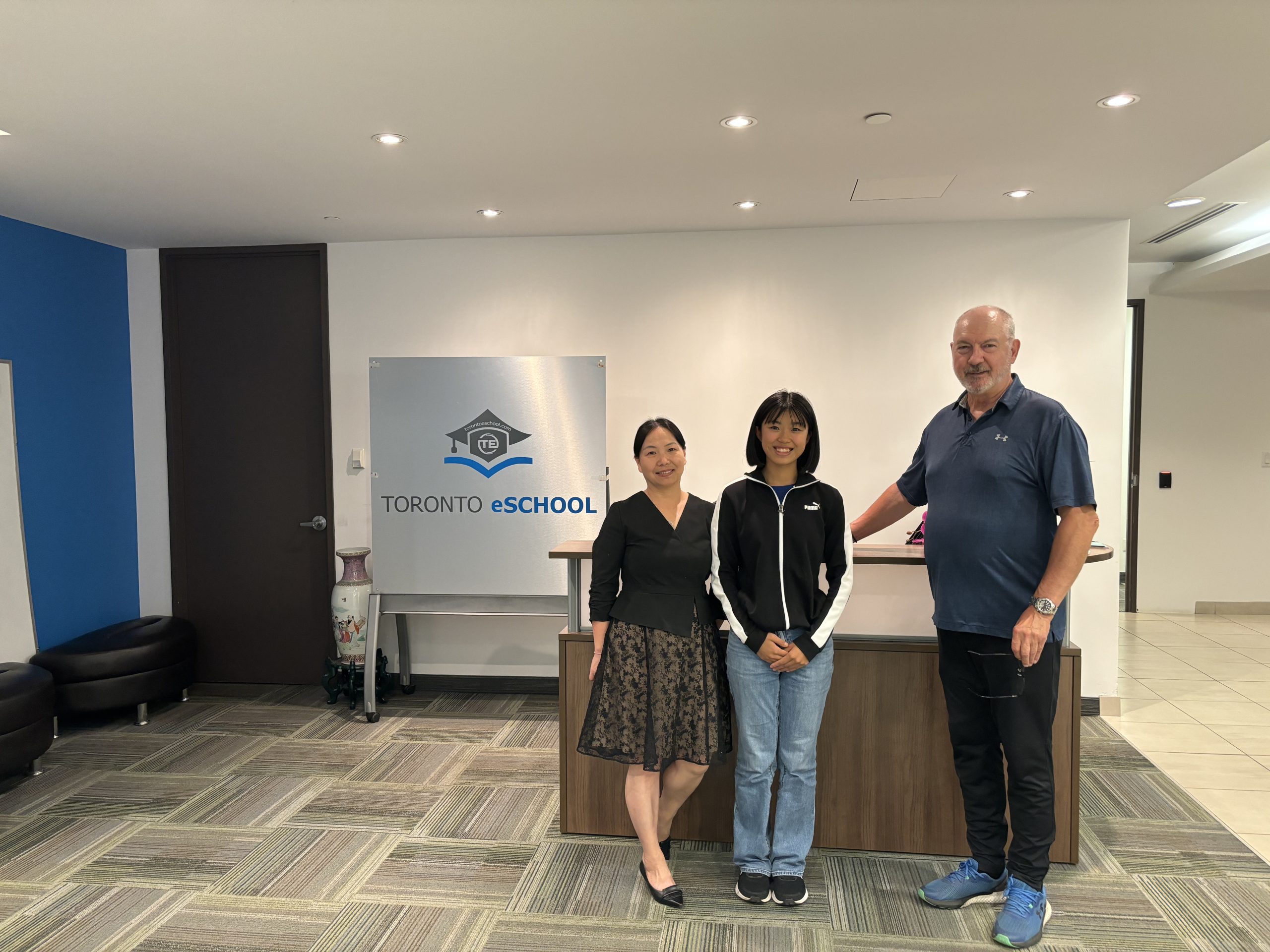 A Japanese Student Interviewed with Principal of Toronto eSchool ...