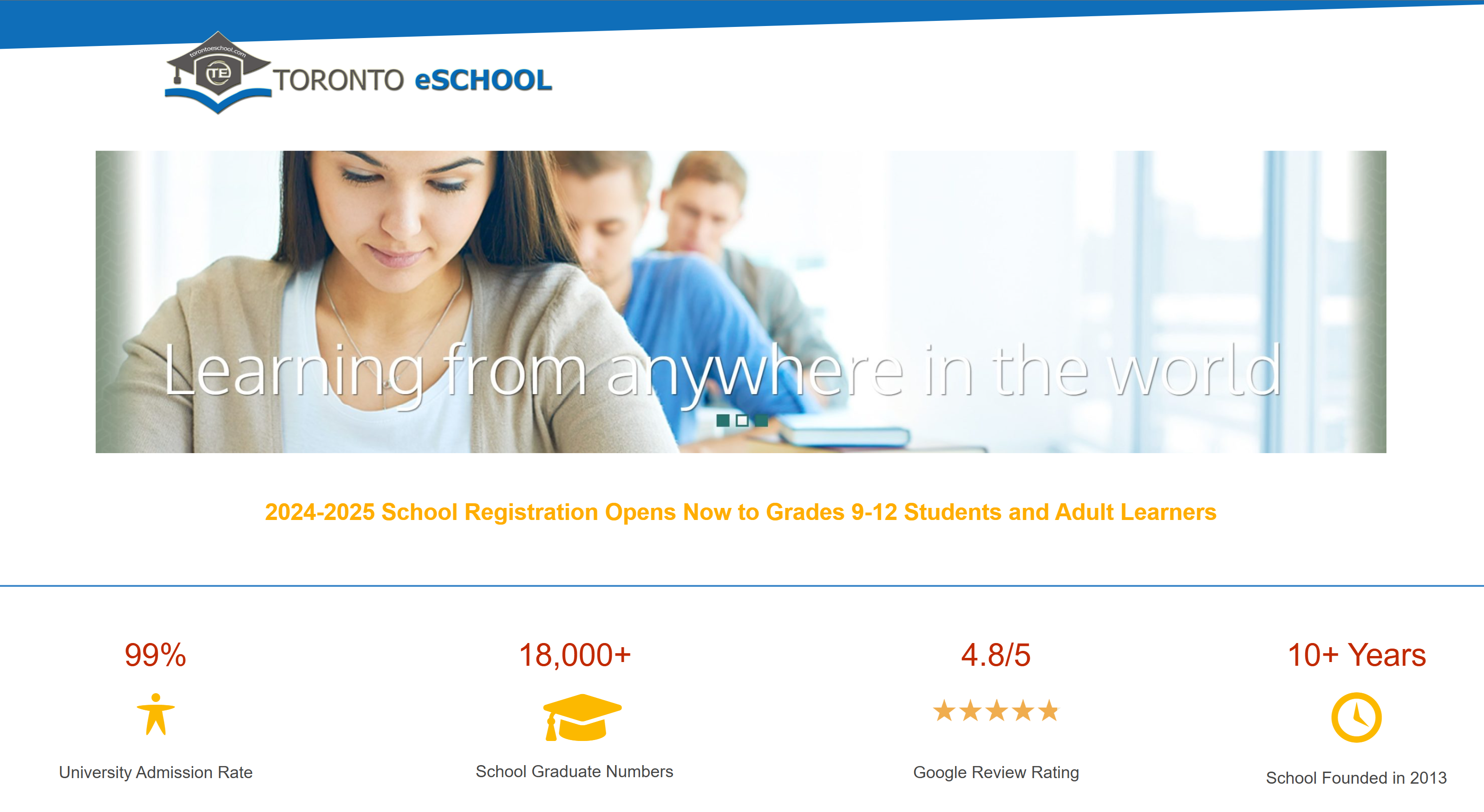 It is time to upgrade your grade 12 marks online - Toronto eSchool - Online High School - OSSD ...